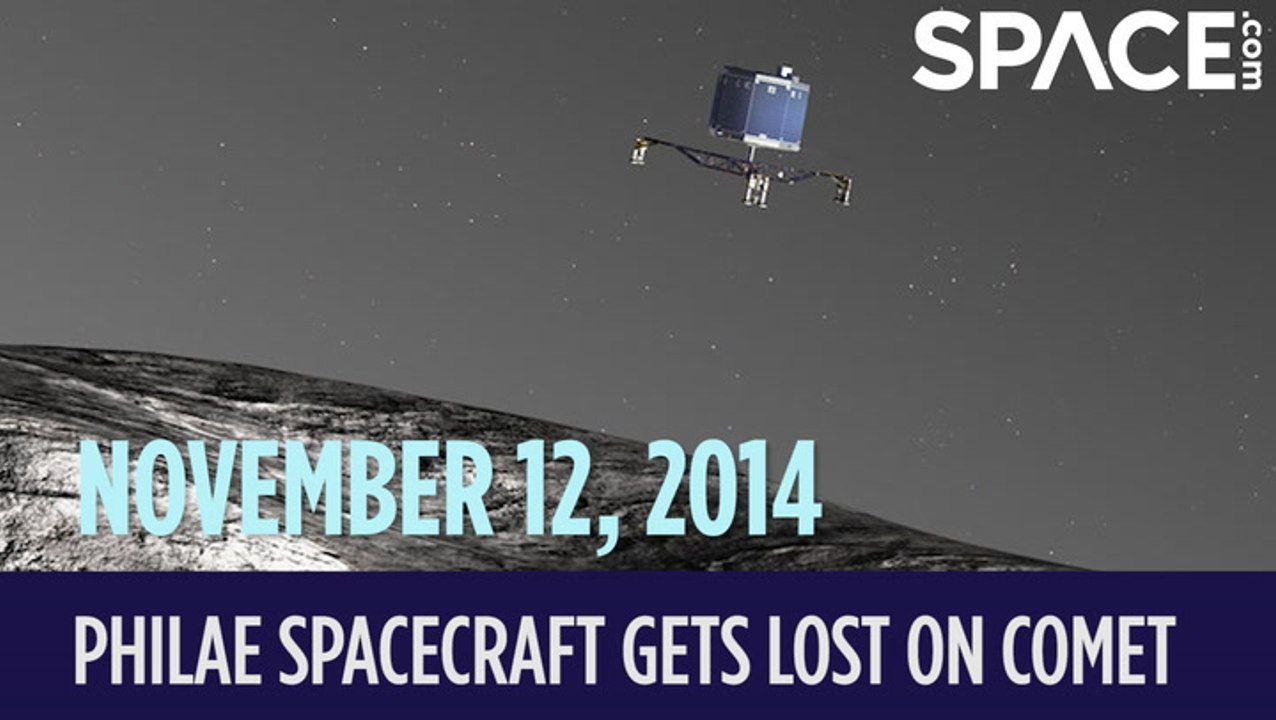 OTD In Space - November 12: Philae Spacecraft Gets Lost On Comet ...