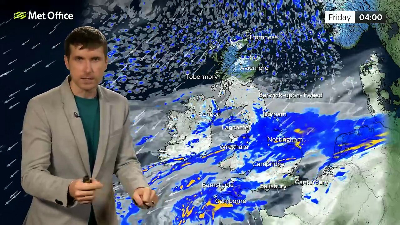 Met Office Thursday Afternoon Weather Forecast 13/11/2025 - video ...