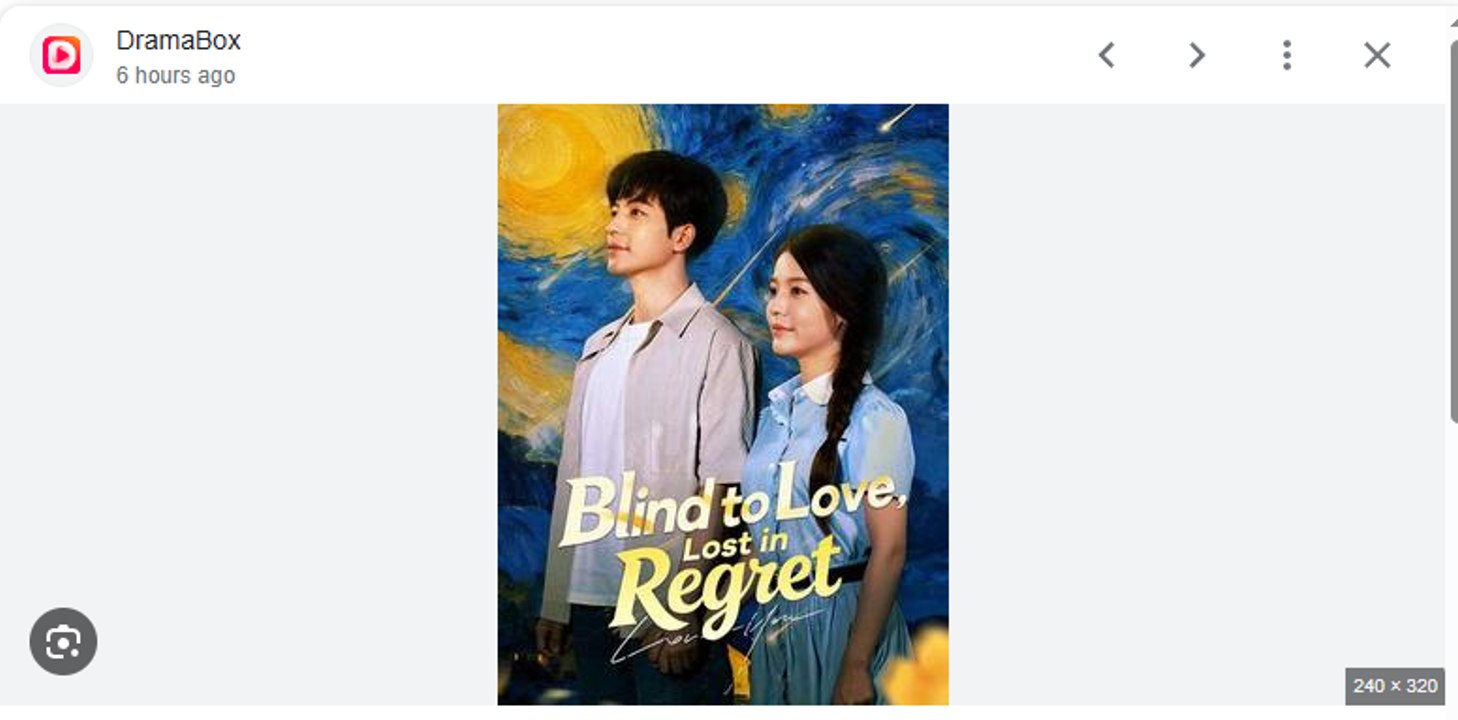 Blind to Love Lost in Regret Chinese Drama - English Sub - video ...