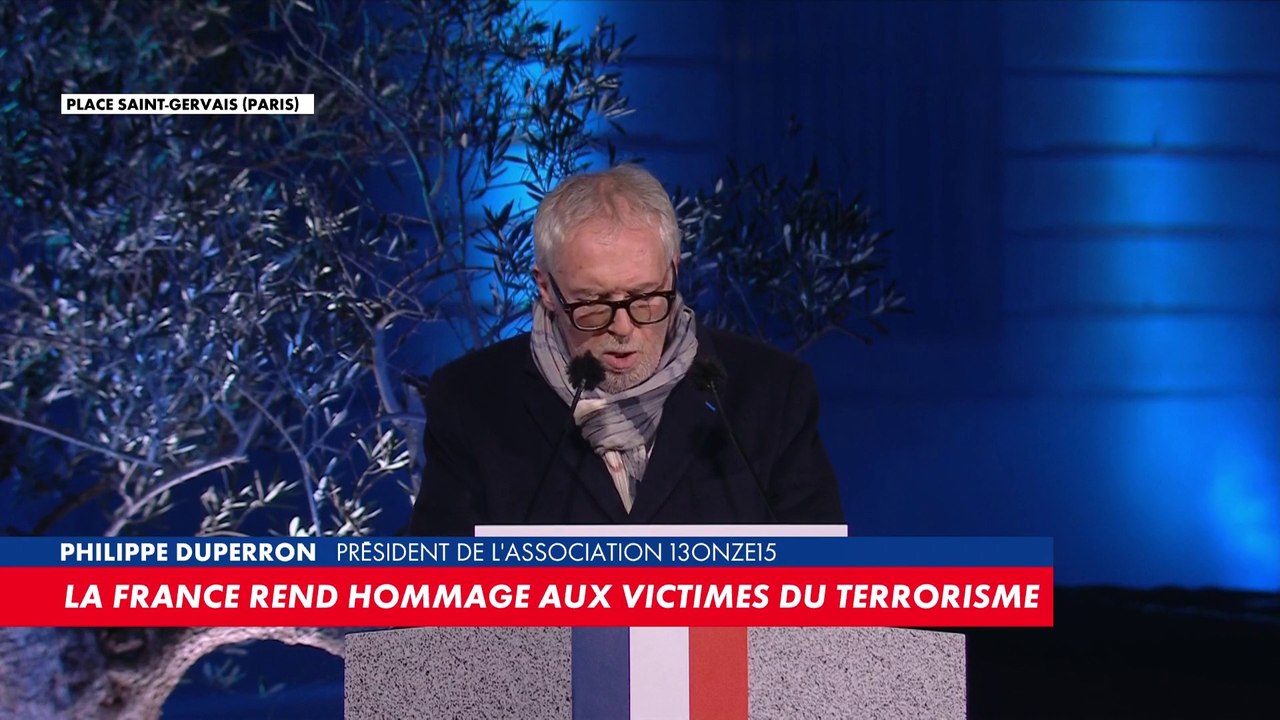 Philippe Duperron inaugure le jardin mémoriel en hommage aux victimes ...