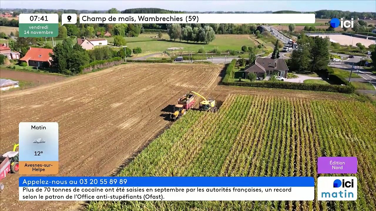 14/11/2025 - ici matin par ici Nord en vidéo - Vidéo Dailymotion