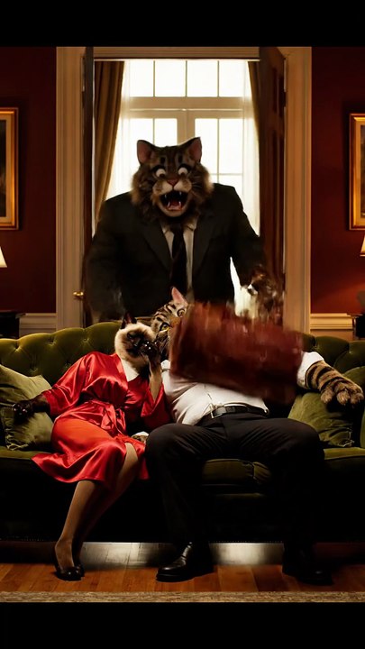 Male Cat Caught His Wife With Another Cat 😿 | Dramatic & Funny Cat ...