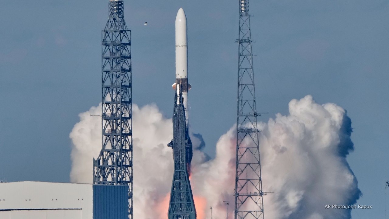 Blue Origin launches Mars mission for NASA - video Dailymotion