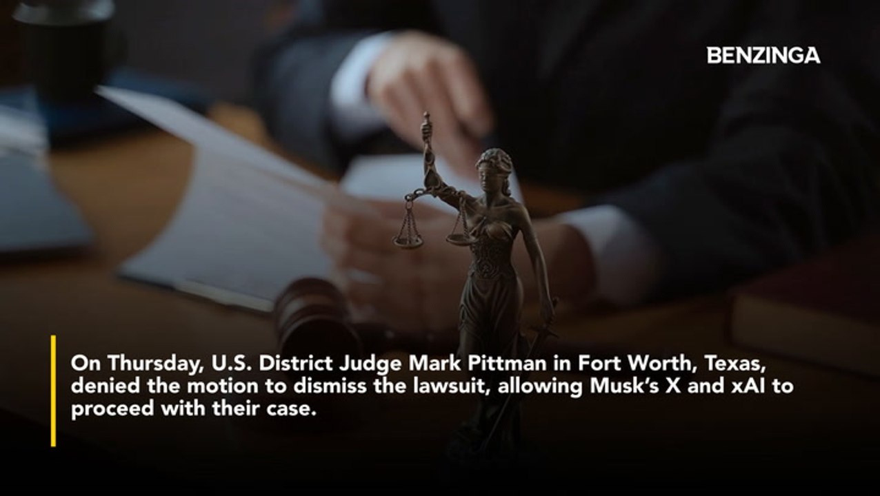 Elon Musk's X Clears First Hurdle In Lawsuit Accusing OpenAI And Apple ...
