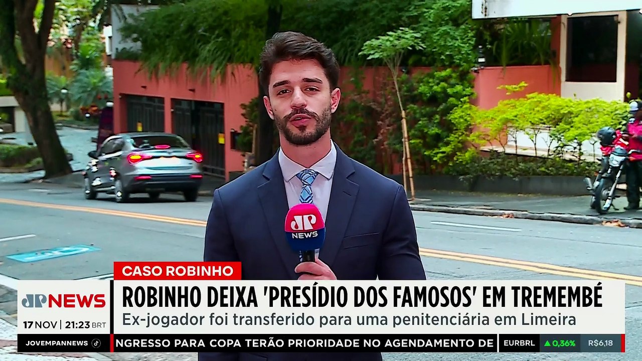 Robinho deixa "presídio dos famosos" de Tremembé - Vídeo Dailymotion
