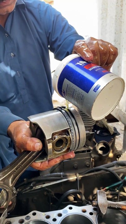 4. Cylinder diesel engine piston ring restoration - video Dailymotion