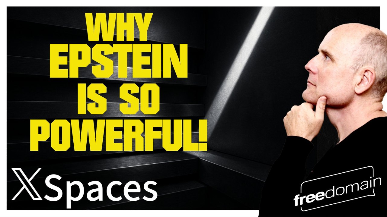 Why Epstein is so Powerful! Twitter/X Space - video Dailymotion