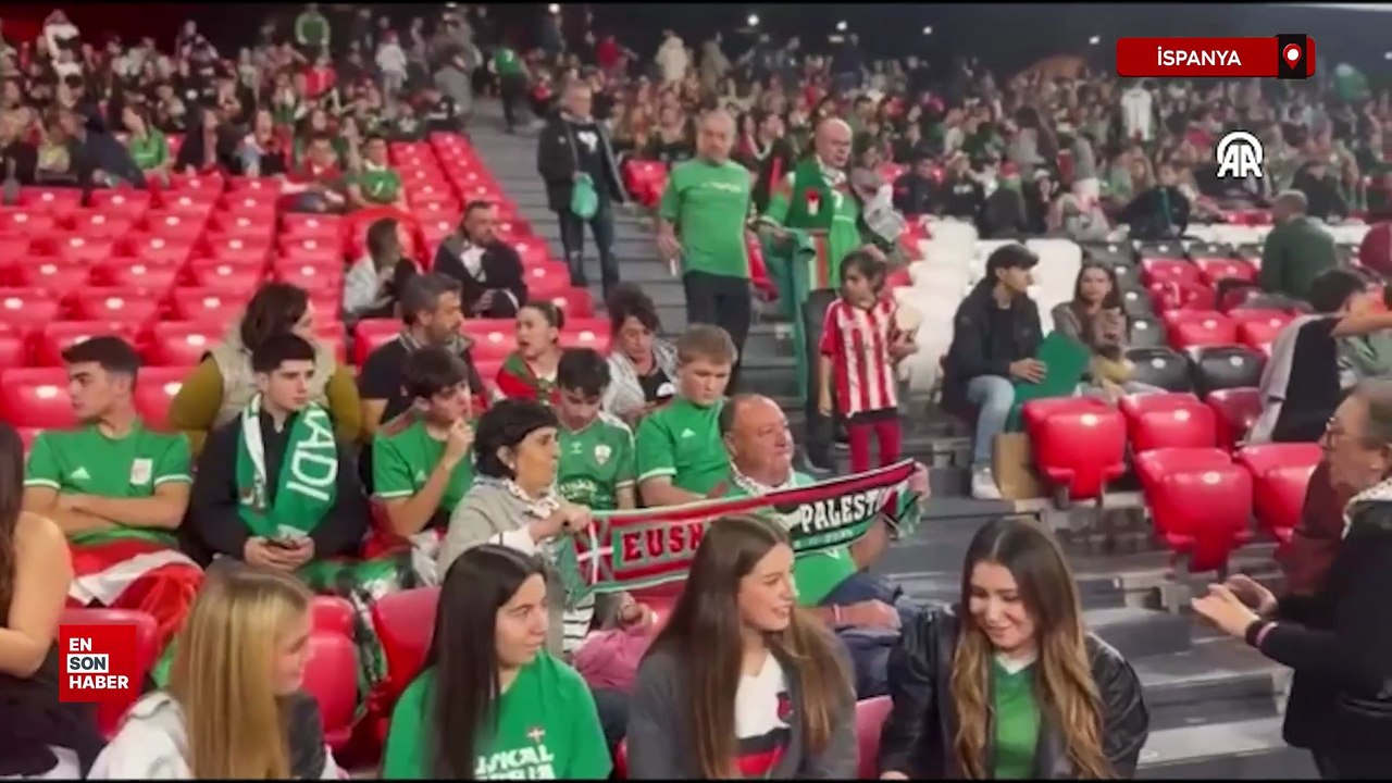 Bask Bölgesel Futbol Takımı Filistin Milli takımıyla dostluk maçı yaptı ...