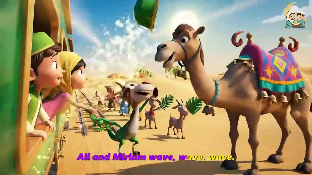 Choo Choo Train to Madinah _ Islamic Kids Song _ Muslim kids _ Learning ...