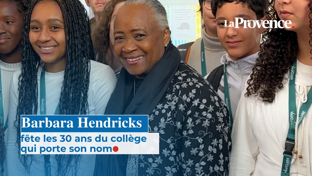 Barbara Hendricks fête les 30 ans du collège qui porte son nom - Vidéo ...