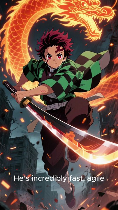 Luffy vs Tanjiro_ Sun Breathing vs Gear 5 - video Dailymotion