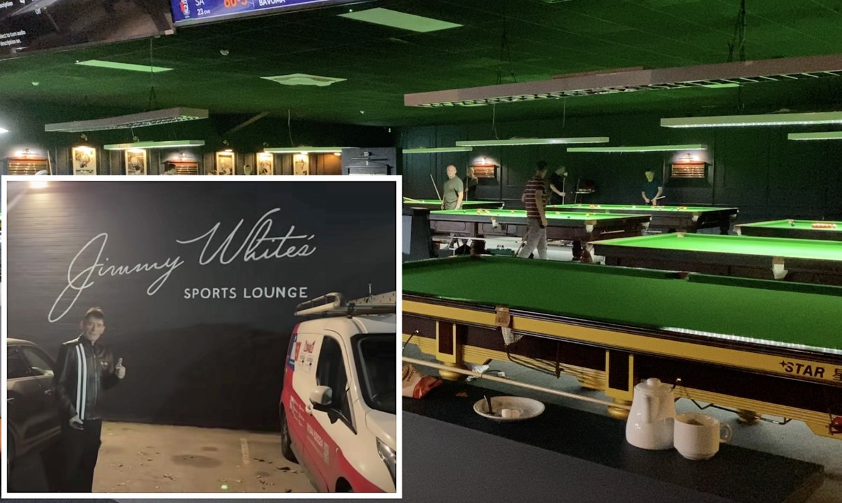 A tour of Jimmy White's Sports Lounge in Woking - video Dailymotion