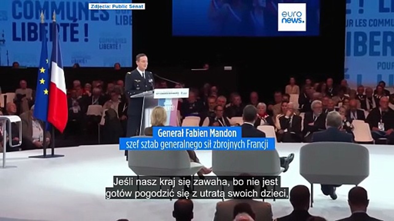 Generał Mandon: Francja musi być gotowa na konflikt z Rosją - video ...
