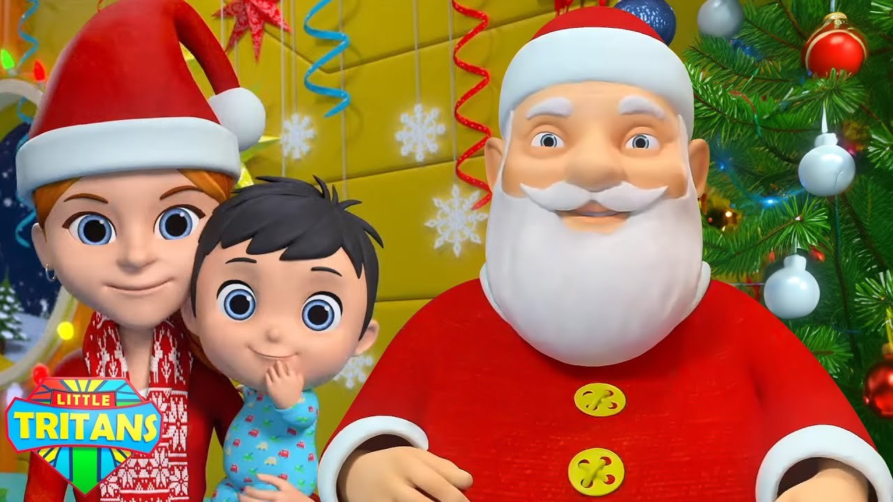 Learn to Santa Claus Is On His Way | Kids TV Deutschland | Deutsch ...