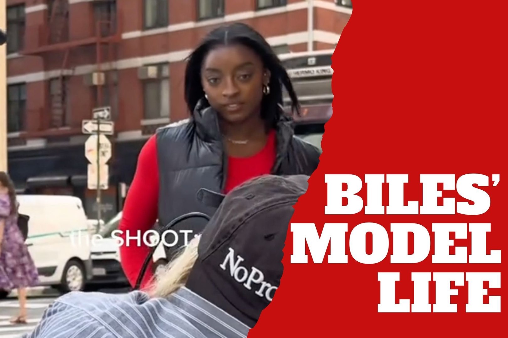 Simone Biles totally nails a photoshoot for her collab with Athleta ...