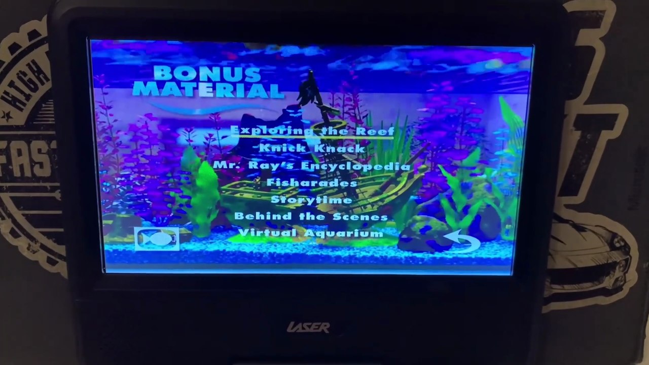 Finding Nemo 2 Disc Collector’s Edition Disc 2 2004 DVD Menu ...