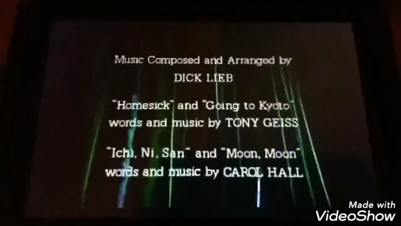 Closing to Sesame Street: Big Bird in Japan VHS 1991 (Random House Home ...