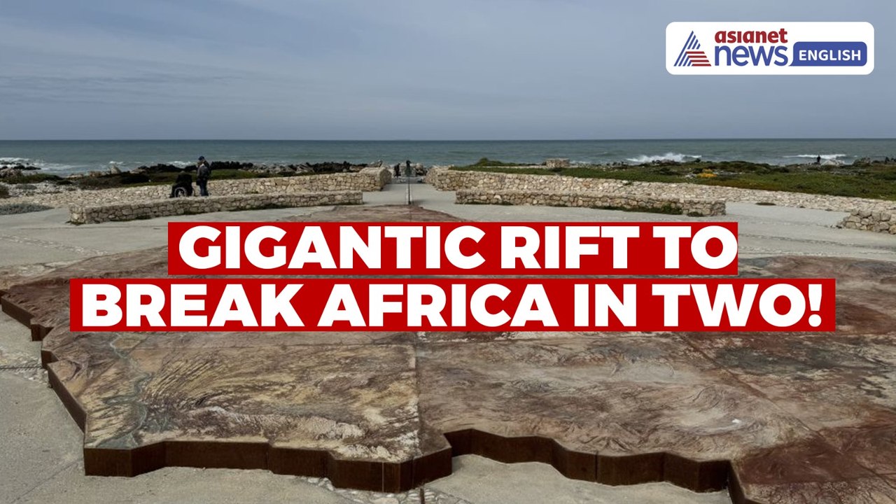ALERT! Africa is LITERALLY Splitting in Two! Massive Dramatic Rift ...