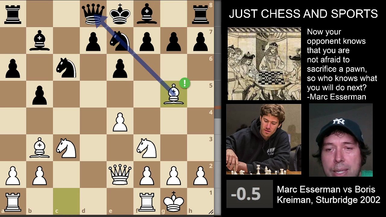 Gambito Smith-Morra: Marc Esserman vs Boris Kreiman, Sturbridge 2002 ...