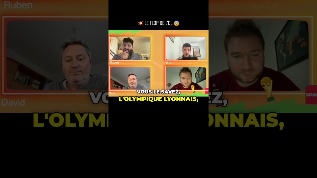 Le flop de l'OL #football #foot #interview - Vidéo Dailymotion