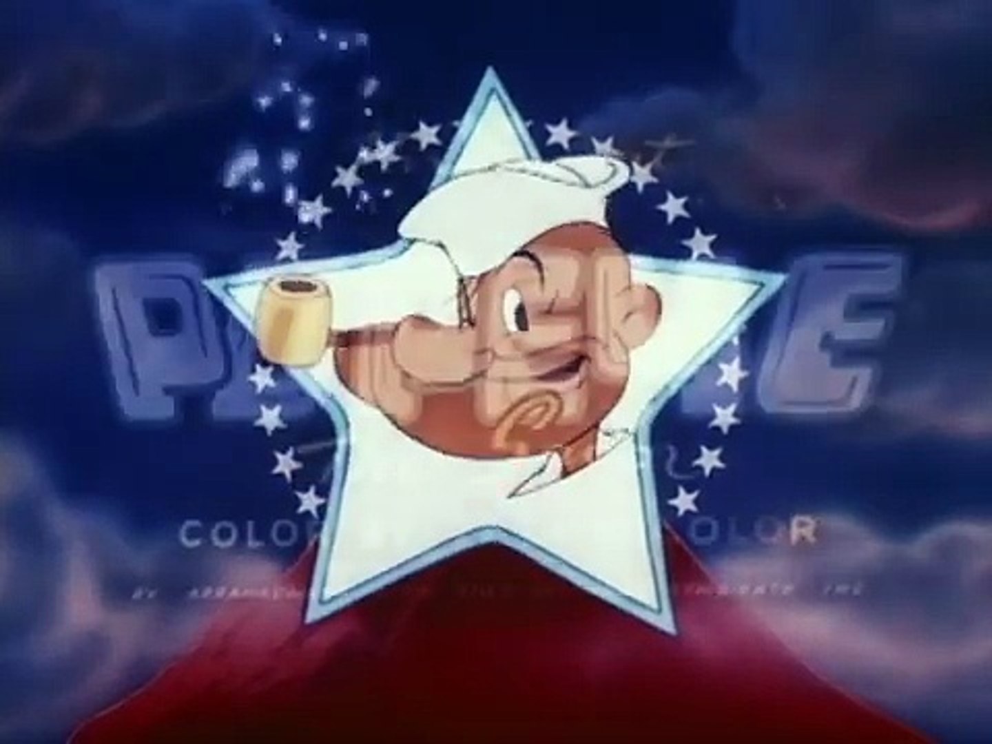 Popeye The Sailor Man Parlez Vous Woo 1956 Youtube