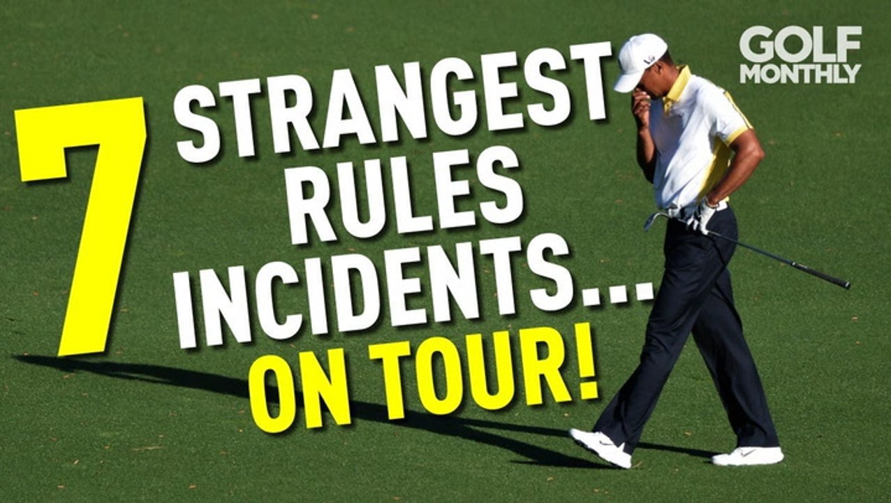 Strangest Golf Rules Incidents On Tour - video Dailymotion