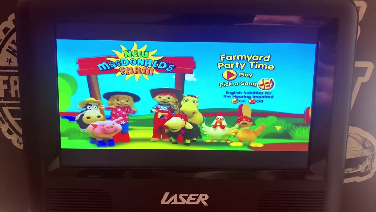 New Macdonald’s Farm Farmyard Party Time 2004 DVD Menu Walkthrough ...