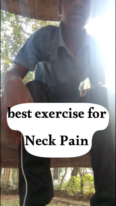 best exercise for Neck Pain - video Dailymotion