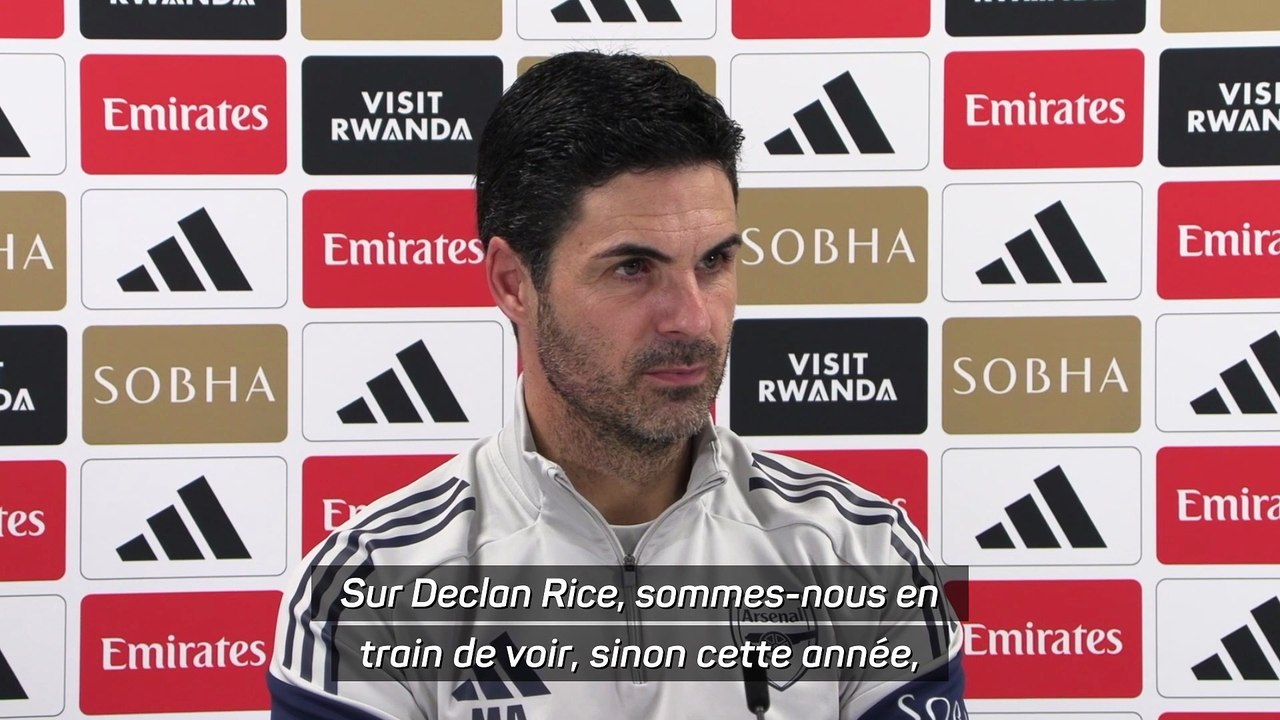 Rice Ballon d’Or ? Arteta : “Je l’espère, ça voudrait dire qu’on a ...