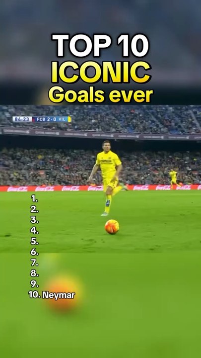 Top 10 goals ever - Vidéo Dailymotion