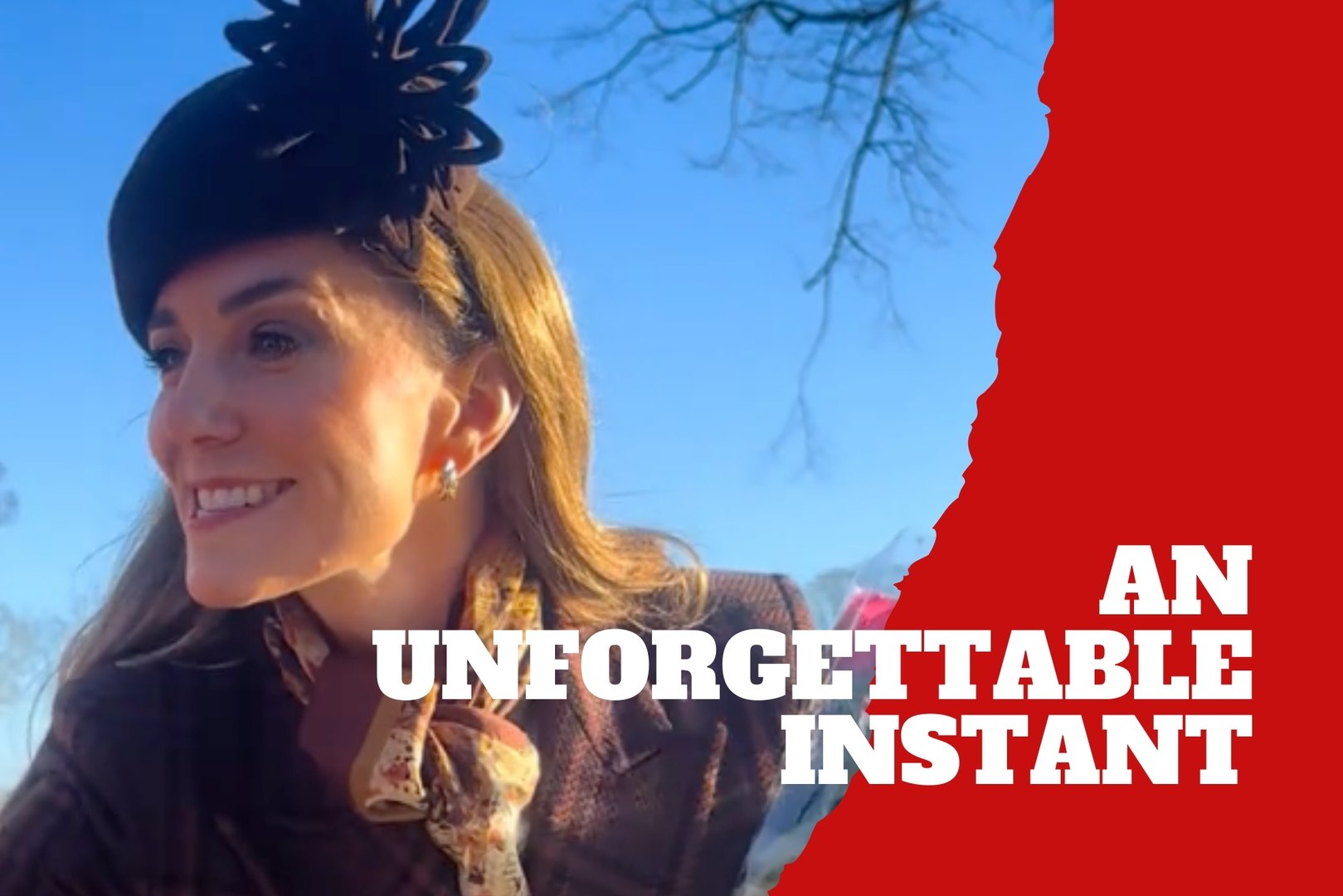 Kate Middleton, Princess of Wales, shares a special moment with ...