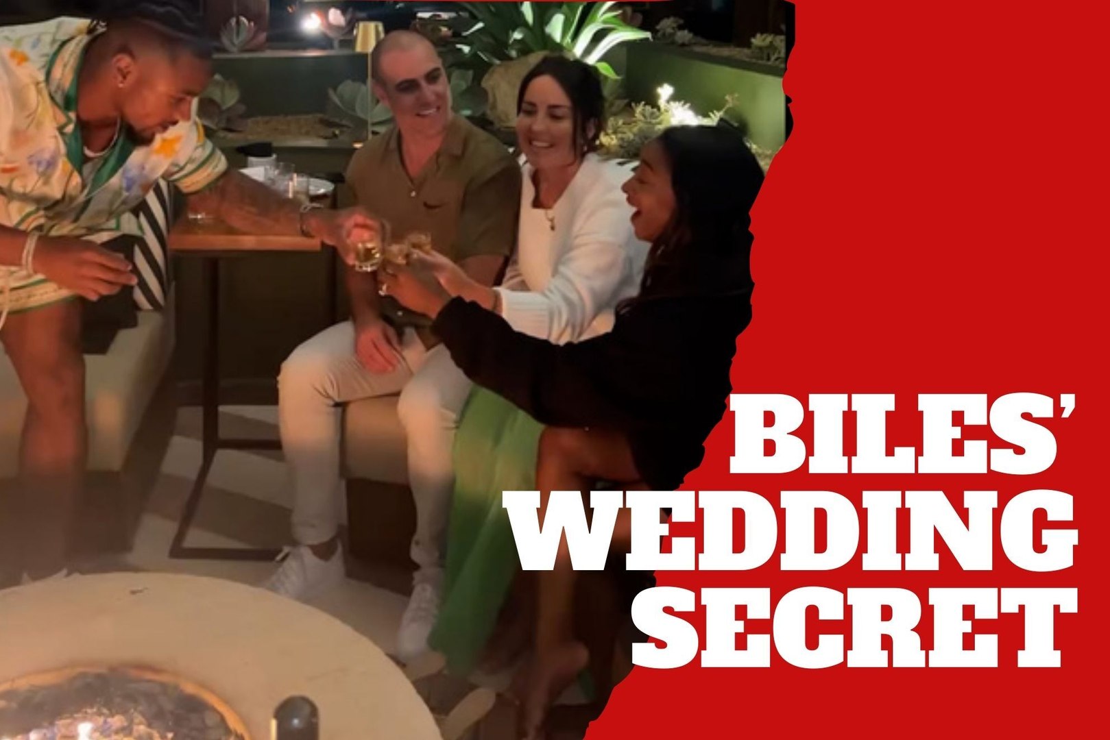 Simone Biles close friend reveals a big secret of the gymnast's wedding ...