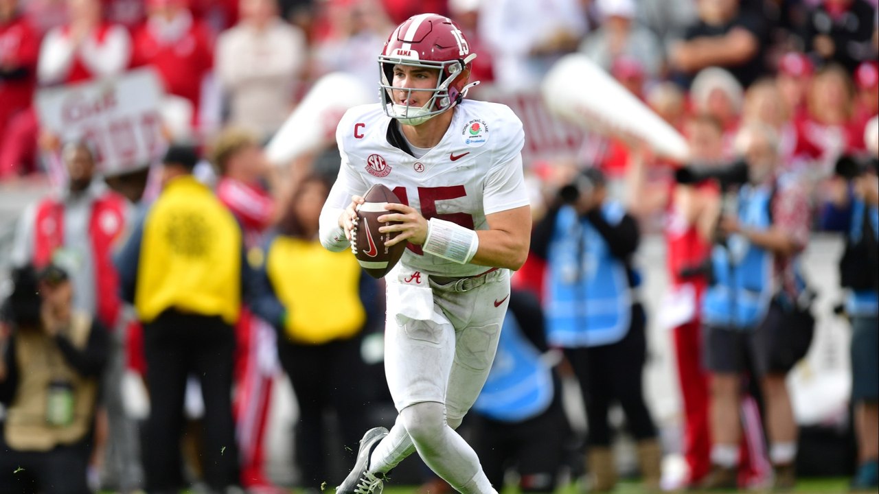 Ty Simpson Enters NFL Draft, Pressure on Alabama Football - video ...