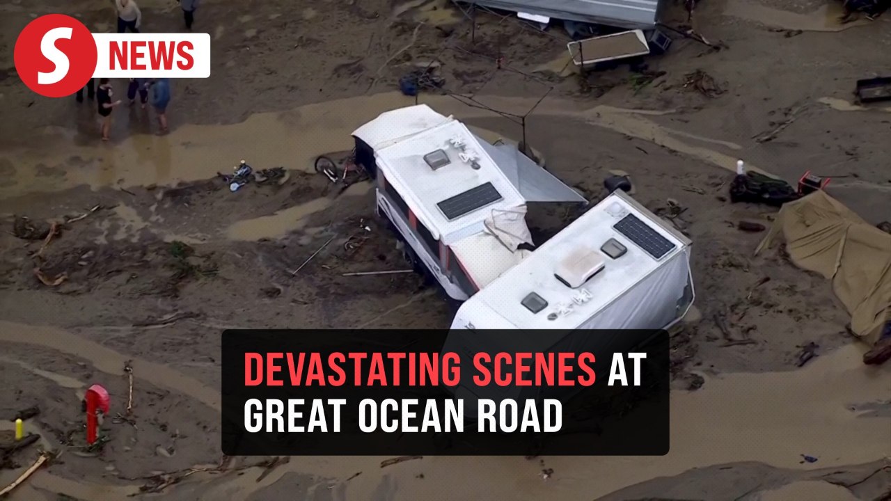 Flash flooding hits Australia's Victoria state, cars washed out to sea ...
