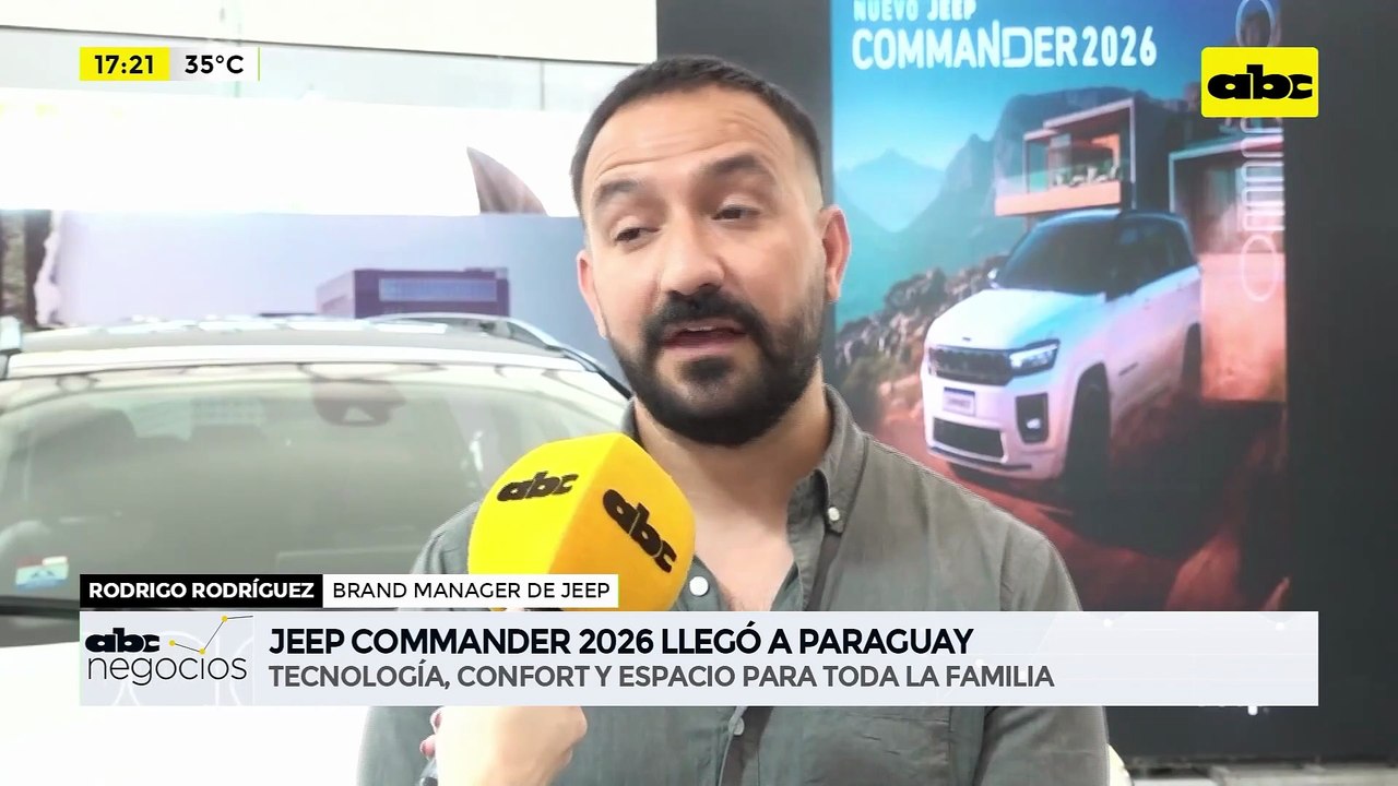 ABC Negocios: Jeep Commander 2026 llegó a Paraguay - Vídeo Dailymotion