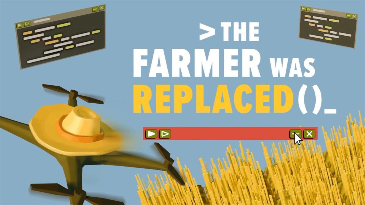 The Farmer Was Replaced Official Version 1.0 Launch Trailer - video ...