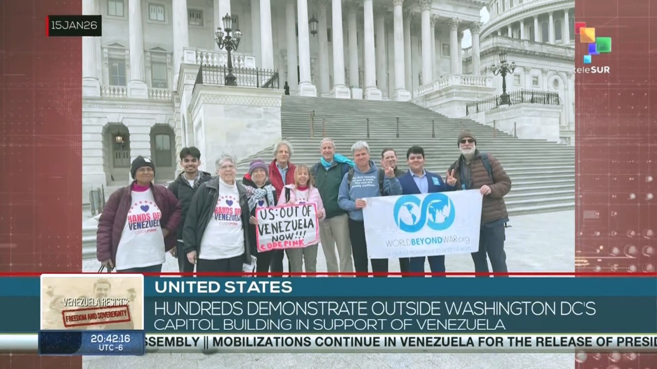 U.S. | Hundreds demonstrate outside Capitol Building in support of ...