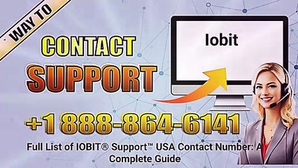 Iobit Help Phone Number | 1(888)864-6141 | USA Sup by PC Howen.BMJ (NY ...