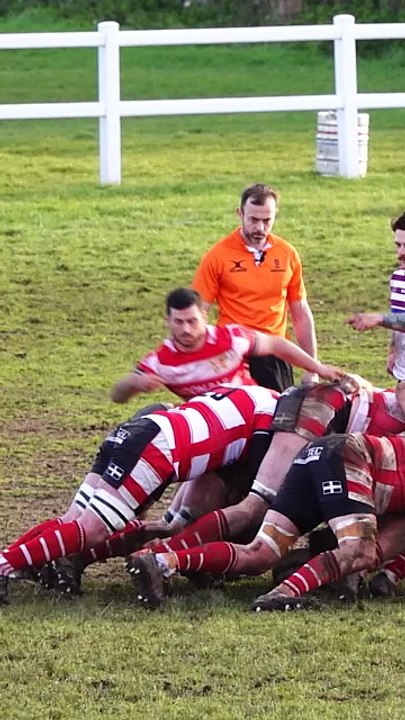 Dan Tyrrell's brilliant solo effort kept the Saints in front during a ...