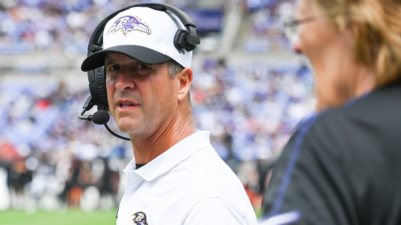 John Harbaugh’s Unsigned Contract With Giants Stirs Fans - video ...