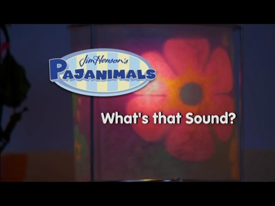 Pajanimals - Good Night Pajanimals - What That Sound Title Card (2009 ...