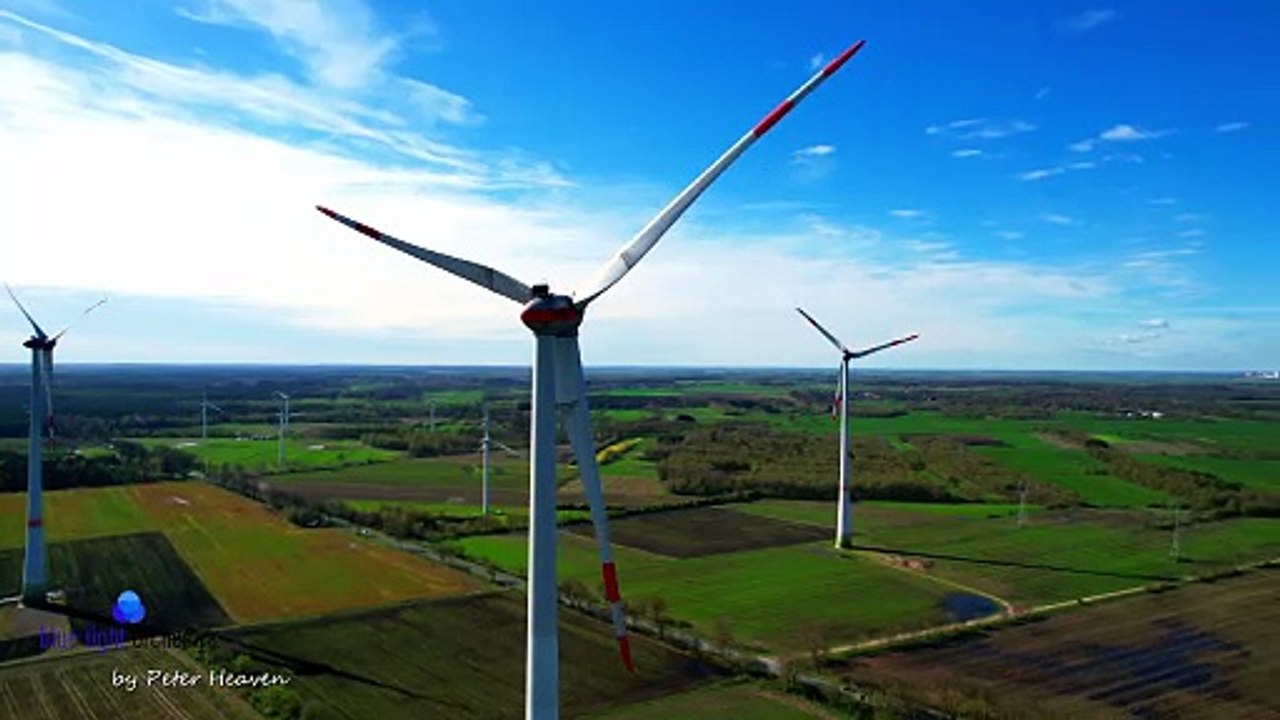 TASK FORSE - Gigantic Wind Turbines in the Frosty Morning Mist ️💨 ...