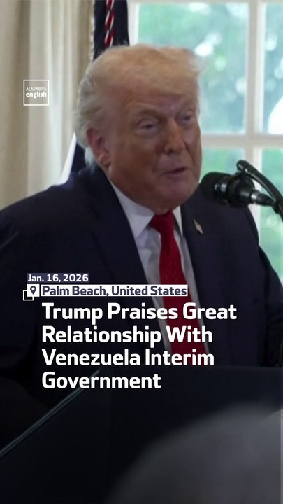 Trump Praises Great Relationship With Venezuela Interim Government ...