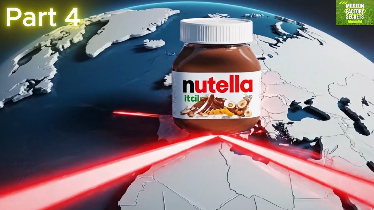 How Nutella Is Made (Part 4 FINAL) 🍫🥜 | Quality Control & Shipping ...