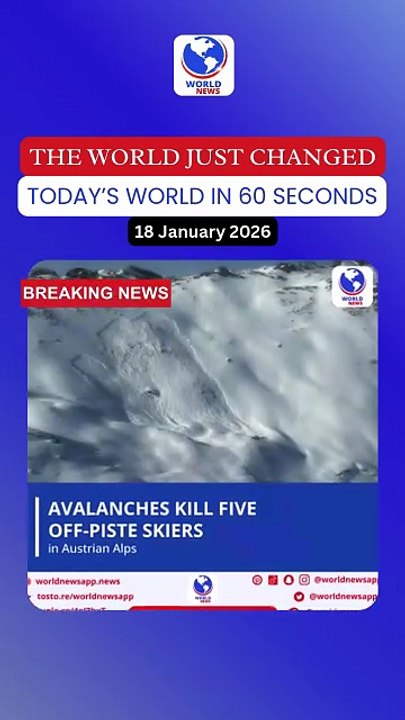 Avalanches kill five off-piste skiers in Austrian Alps - video Dailymotion