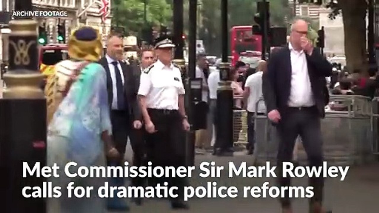 Met Commissioner Sir Mark Rowley calls for dramatic police reforms ...
