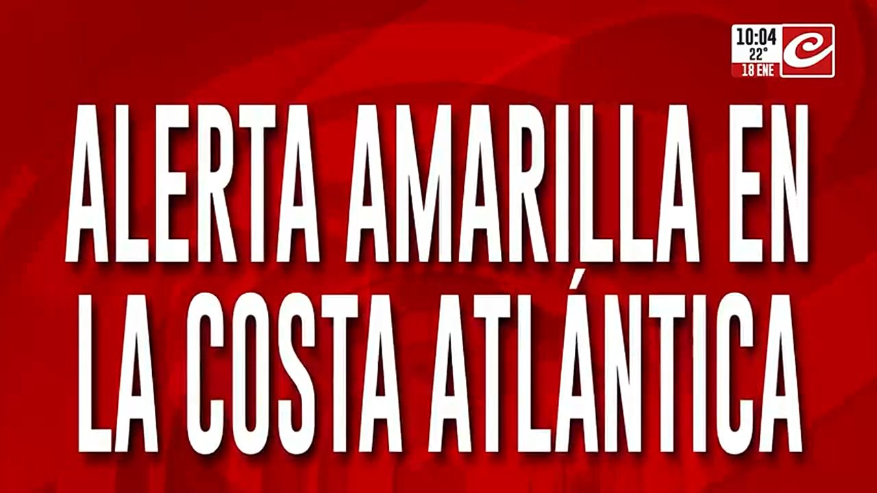 Alerta amarilla en la costa atlántica - Vídeo Dailymotion
