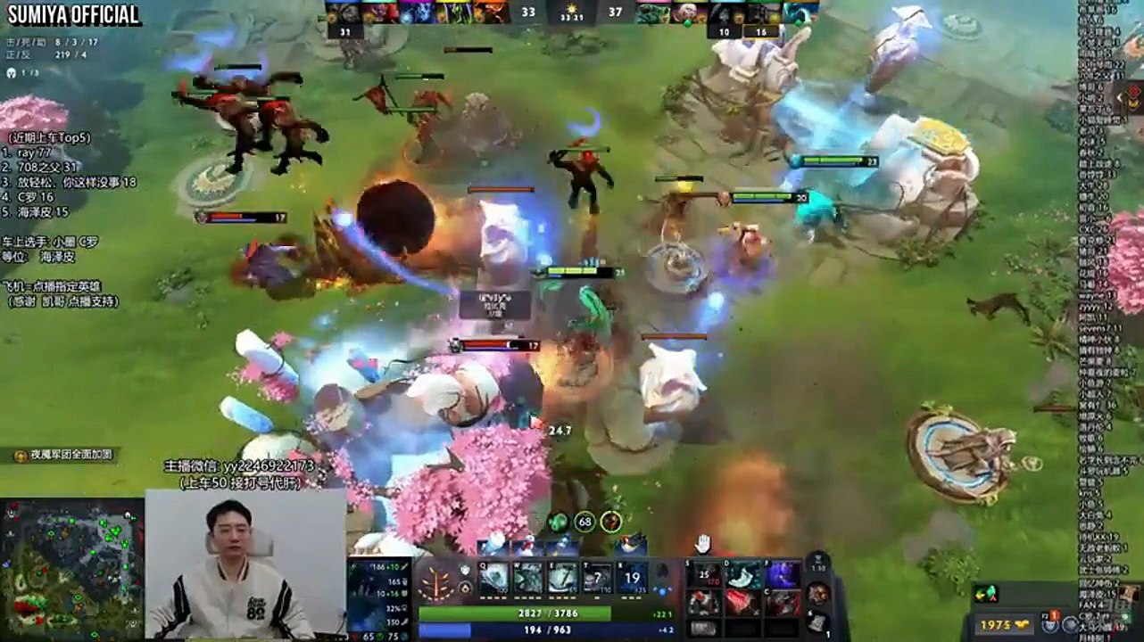 7.40 Tidehunter is so Broken | Sumiya Invoker Stream Moments 5303 ...