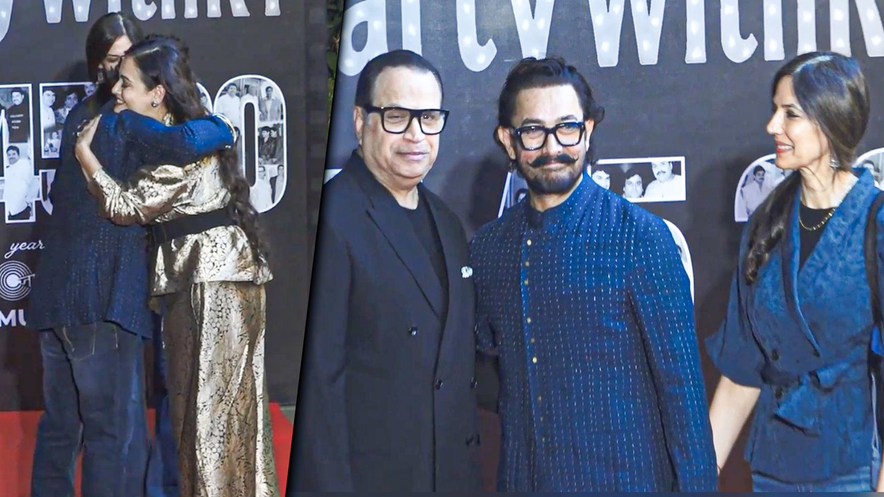 TIPS Bash: Aamir Khan & GF Gauri Spratt Grace Ramesh Taurani's Grand ...