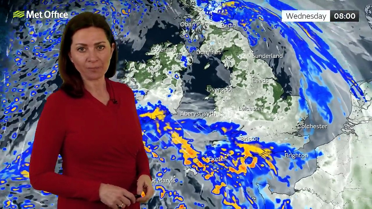 Met Office Tuesday Evening Weather Forecast 20/01/2026 - video Dailymotion